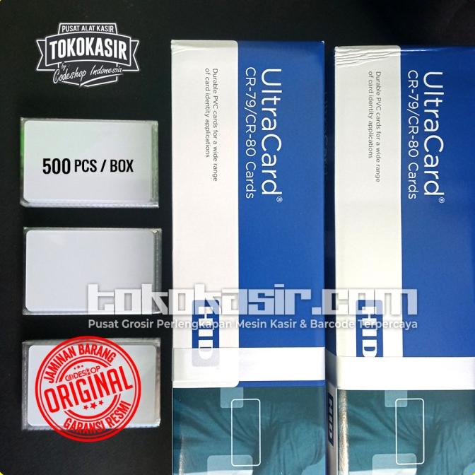 Jual Kartu Pvc Blank Id Card Ultracard Hid Noco Cr 80 | Pn : 81754 ...