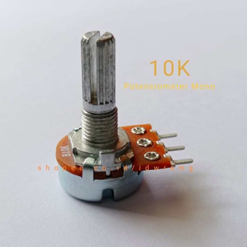 Jual Potensiometer 10K Mono Potensio 10 Kilo Mono 10 K | Shopee Indonesia