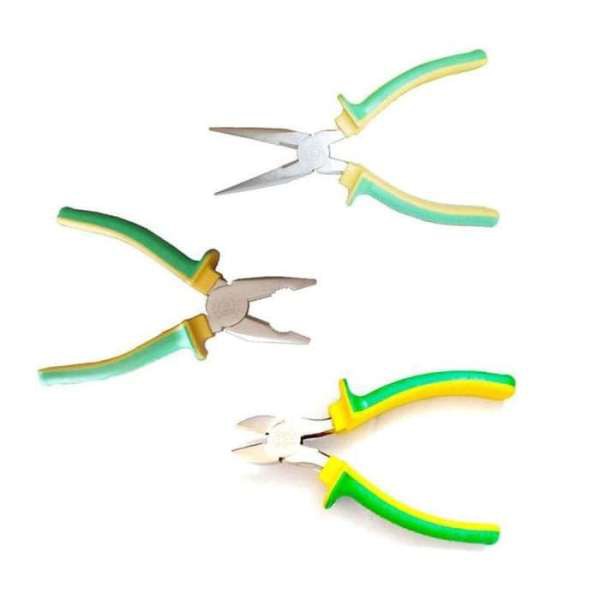 Jual Tekiro Tang Set Mix 3pcs (Tang Potong 8 inch, Tang Lancip 8 inch ...