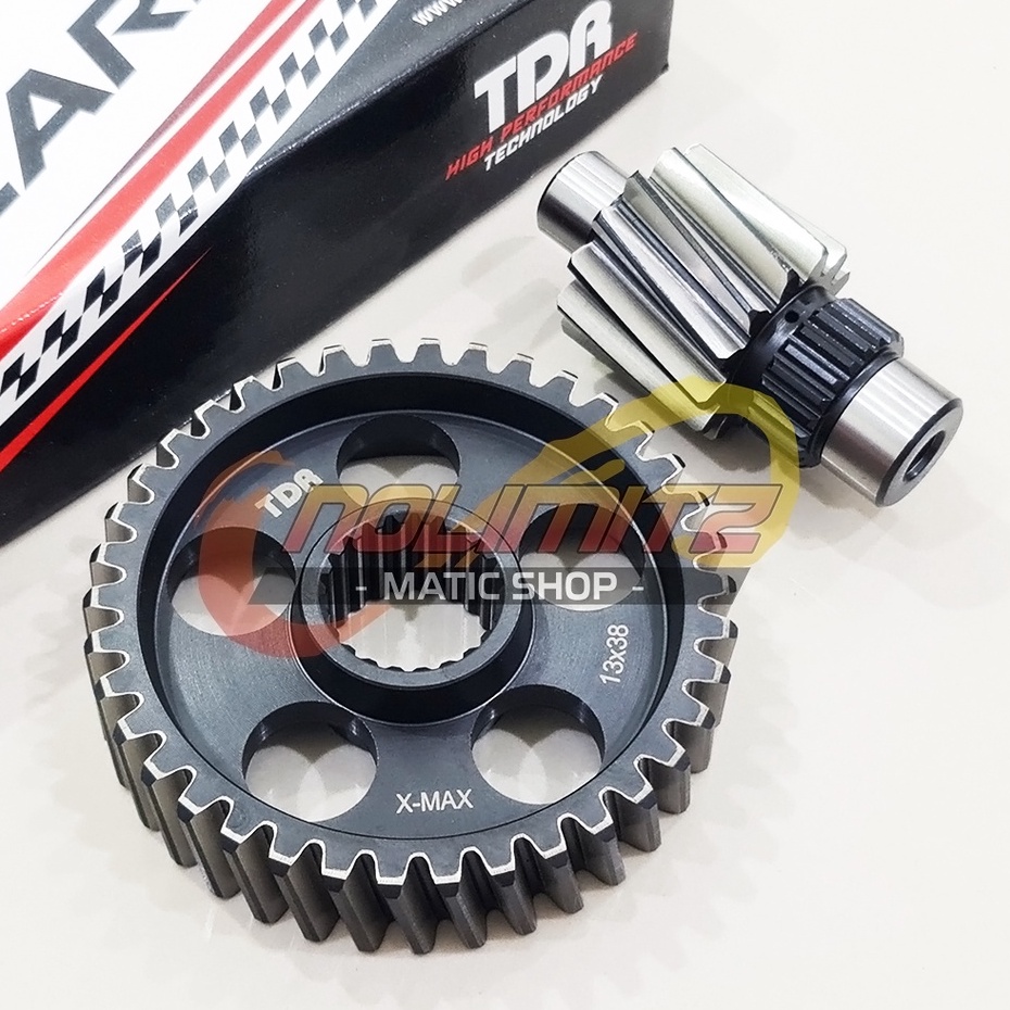 Jual Gear Ratio TDR Racing 13 T x 38 T Set Yamaha XMAX 250 | Shopee ...