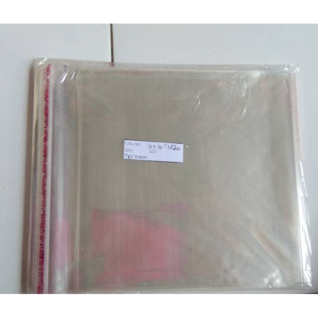 Jual Plastik klip/opp ukuran 16*16 | Shopee Indonesia
