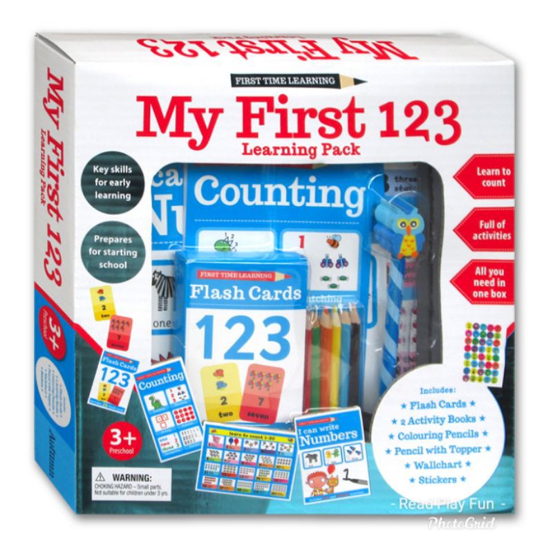 Jual First Time Learning My First 123 Learning Pack | Shopee Indonesia