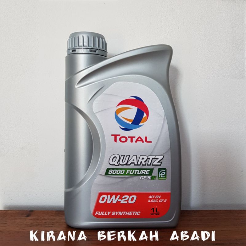 Jual oli total Quartz 8000 0w20 SN GF5 kemasan 1 liter | Shopee Indonesia