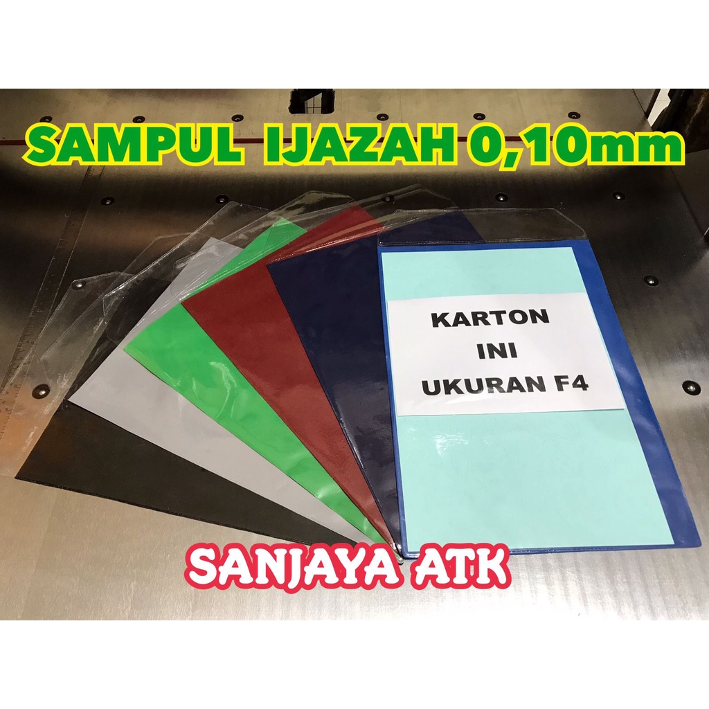 Jual SAMPUL Map Ijazah Ukuran Folio 0,10mm | Shopee Indonesia
