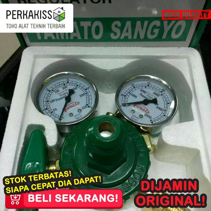 Jual Regulator Tabung Oksigen Las Karbit Yamato Sangyo Perlengkapan Las ...