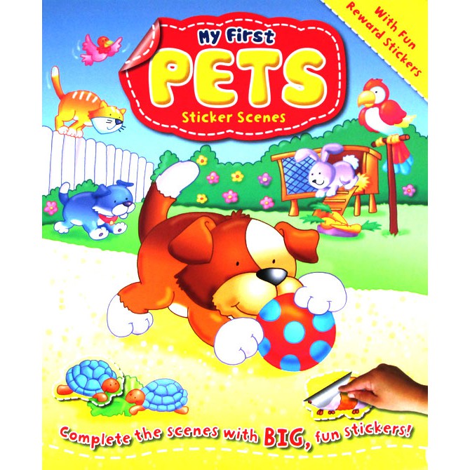 Jual (STC-IGL-SCENE-PET) My First PETS Sticker Scenes Book - Complete ...