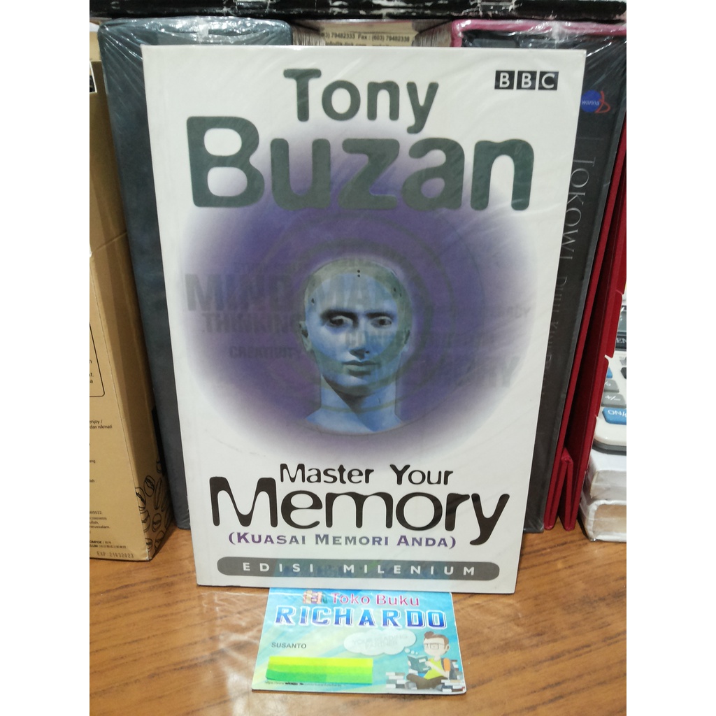 Jual Buku Master Your Memory - Kuasai Memori Anda --- Tony Buzan ...