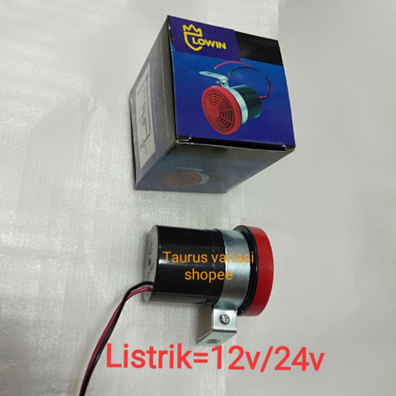 Jual back buzzer klakson horn sirene mundur atret mobil / truck truk ...