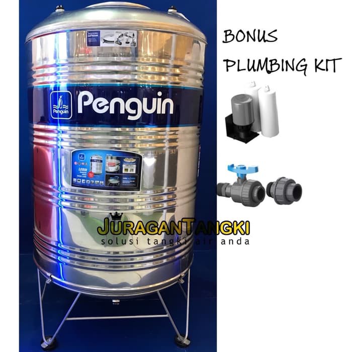 Jual Tangki Air Stainless Penguin TBSK 1000 liter - toren tandon ...