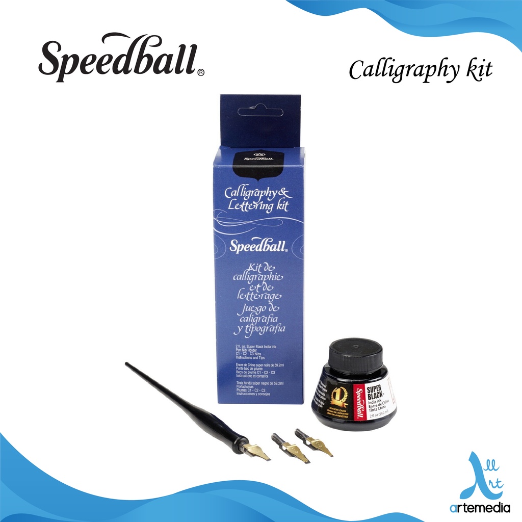 Jual Speedball Calligraphy Lettering Kit | Shopee Indonesia