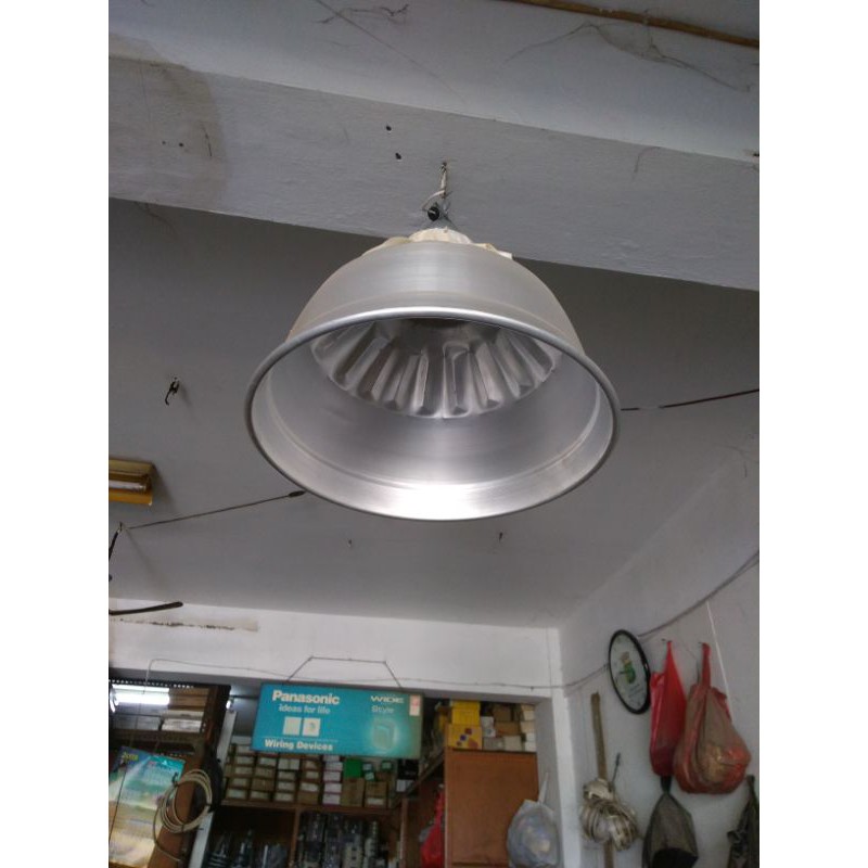 Jual KAP LAMPU GANTUNG INDUSTRI DIAMETER 38CM + FITTING E-27 | Shopee Indonesia