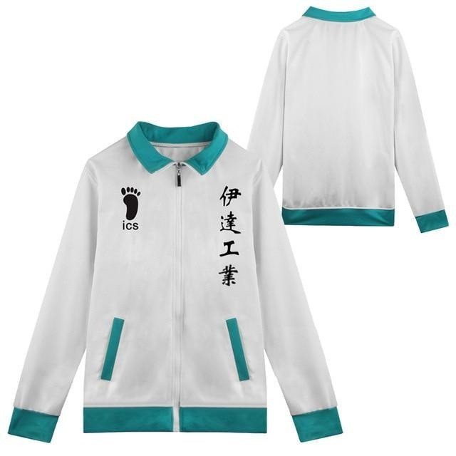 Jual jaket dateko team anime haikyuu date tech full bordir | Shopee ...