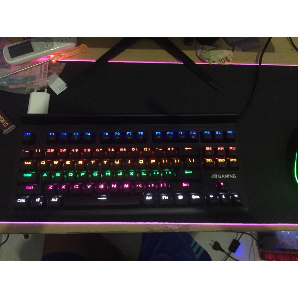 Jual Keyboard Mechanical DA Meca Fighter | Shopee Indonesia