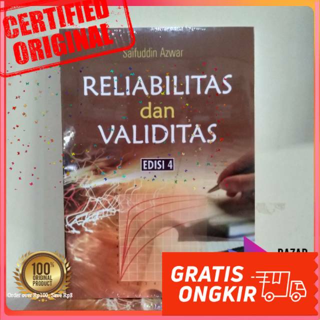 Jual BUKU Reliabilitas Dan Validitas Edisi 4 - Saifudin Azwar | Shopee ...
