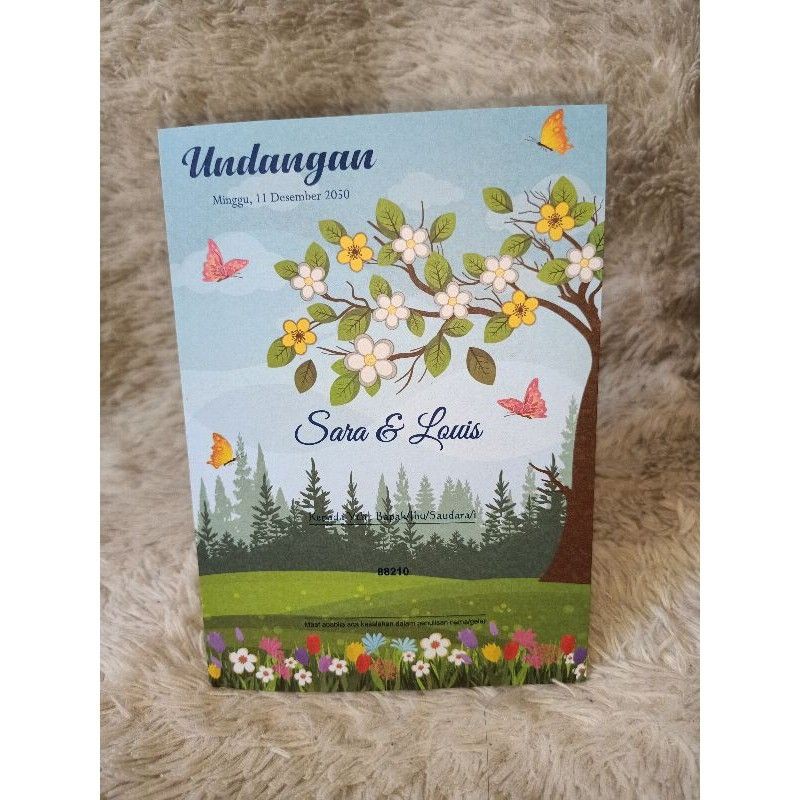 Jual Undangan Blangko Erba 88210 | Shopee Indonesia