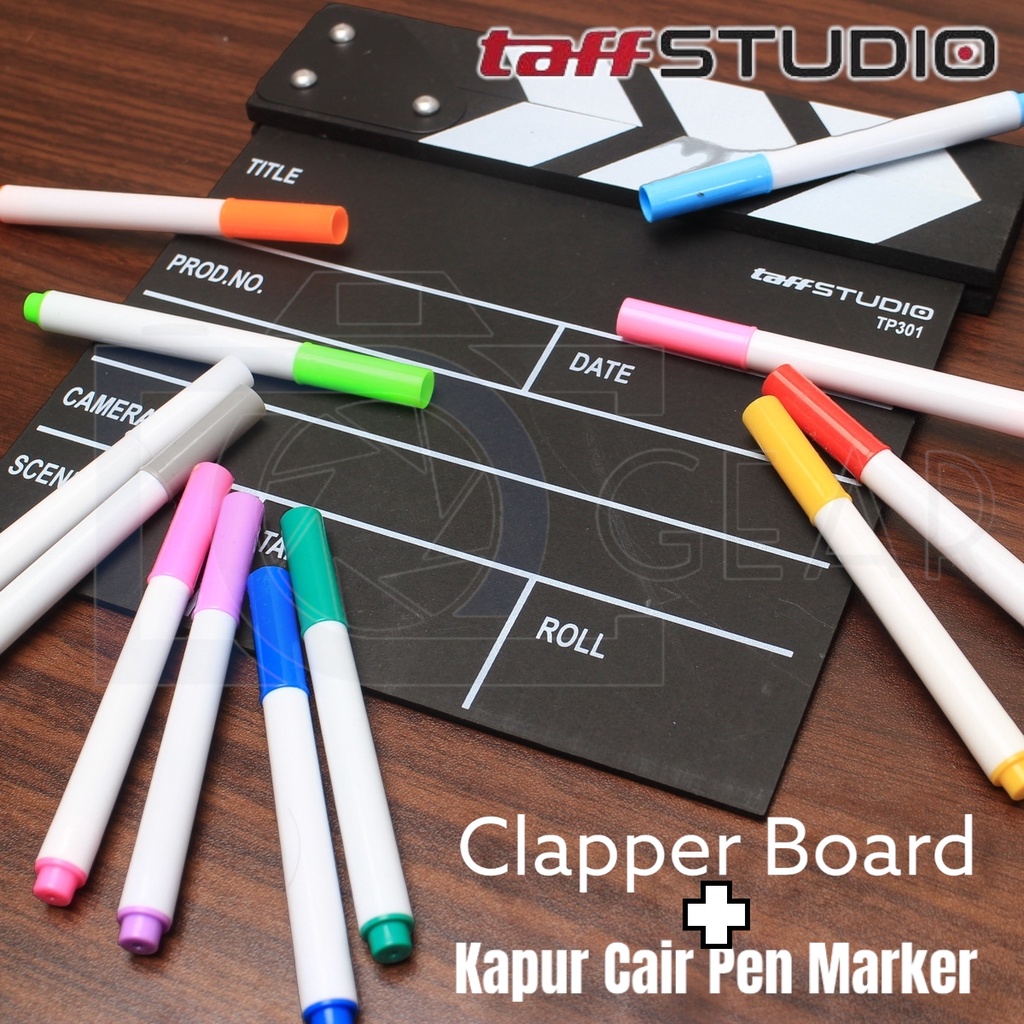 Jual Clapper Board Action Board Mini cocok utk dekorasi | Shopee Indonesia
