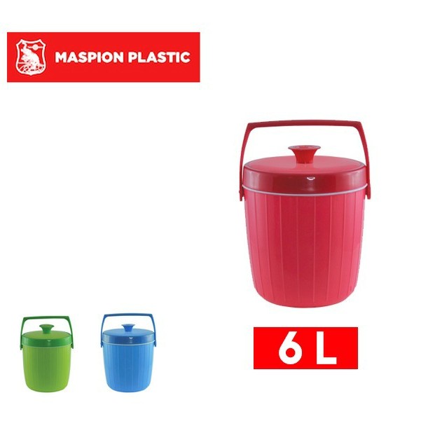 Jual Rice Bucket 6 Liter Ice Bucket Maspion 6 Liter (Gojek/ Grab Only ...