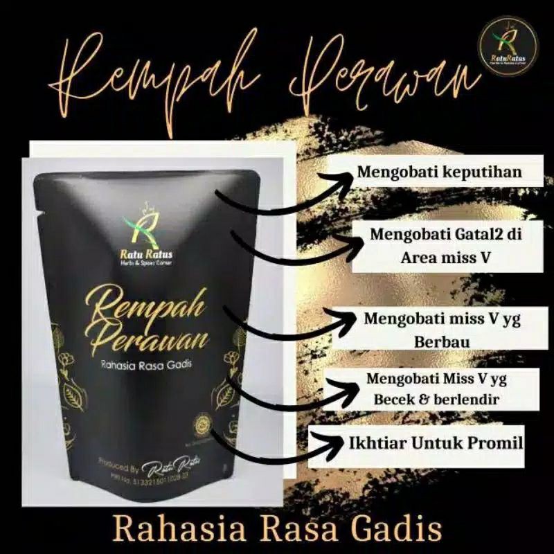 Jual Rempah Perawan Ratu Ratus Jamu Herbal Original 100% | Shopee Indonesia