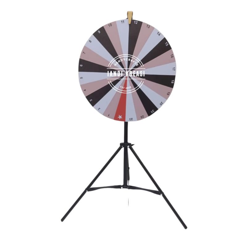 Jual Roda Undian Roda Putarmainan Edukasi Wheel Of Fortunelucky Spinroulette 50 Cm Shopee