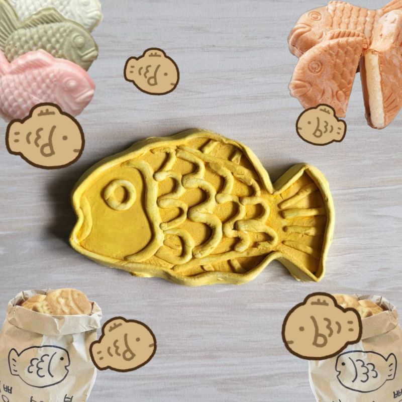 Jual Korean Snack, Korean Cookie, Clay Tray, Clay Rings, Clay Ring ...