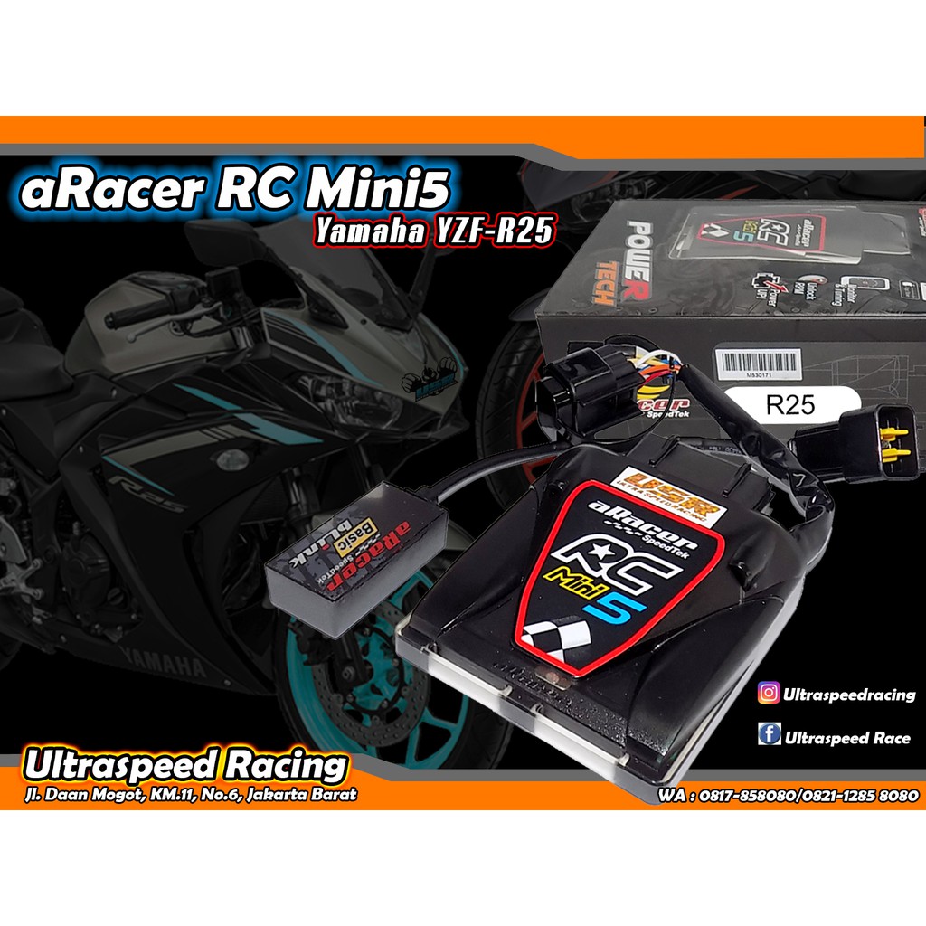 Jual ECU ARASER RC MINI 5 YAMAHA YZF-R25 | Shopee Indonesia