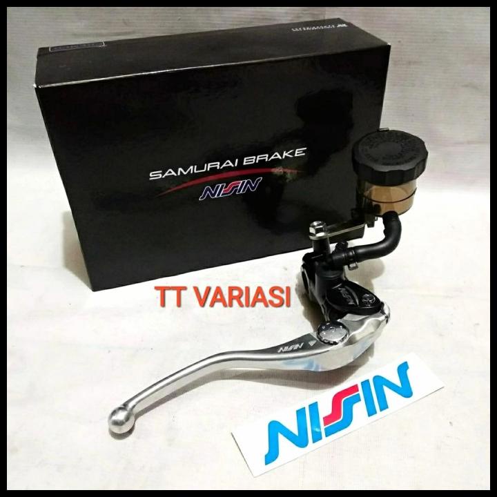 Jual Master Rem Kanan Nissin Samurai Radial 16Mm Black | Shopee Indonesia