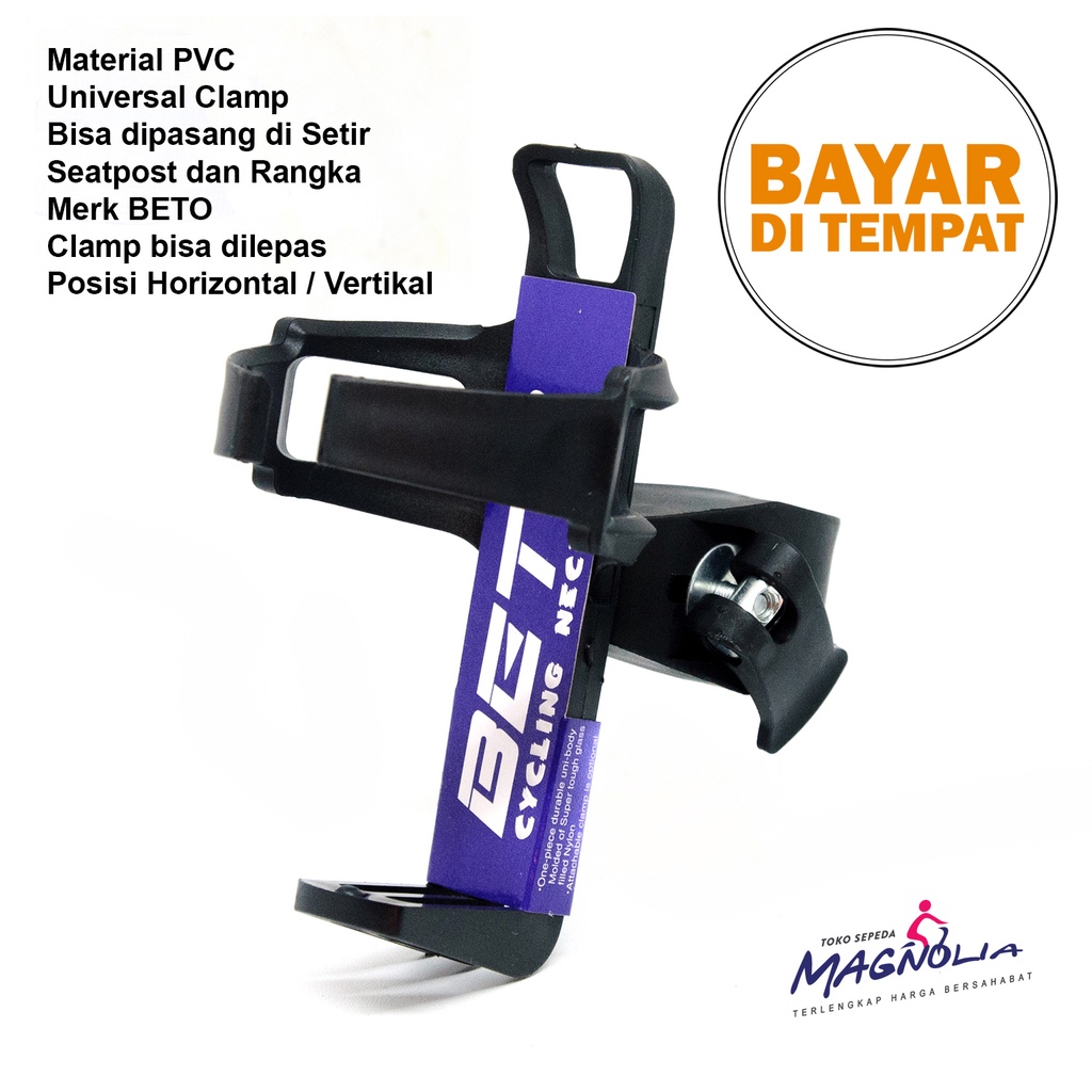 Jual Holder Tempat Botol Minum Sepeda Stir Gunung Lipat MTB CTB ...