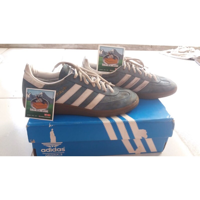 Jual Adidas Handball special blue ice second original | Shopee Indonesia