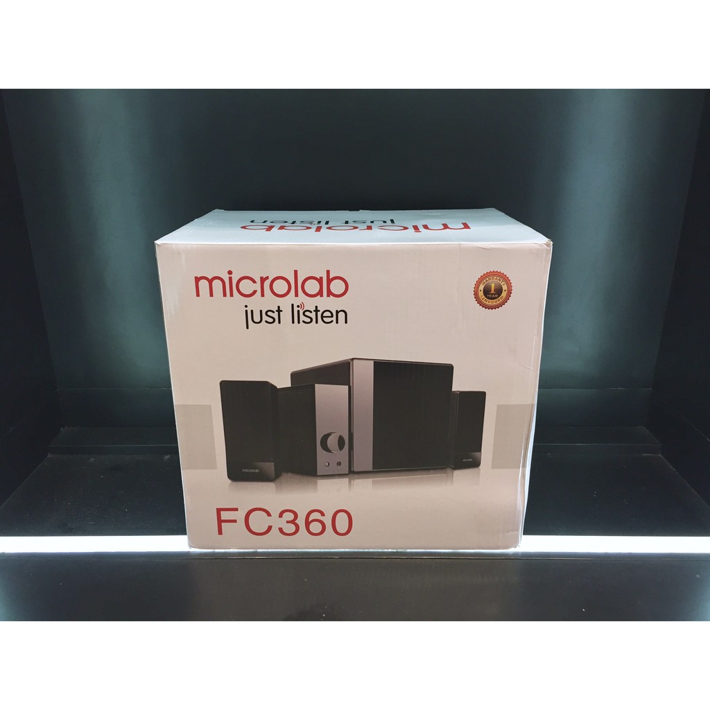Jual Speaker Microlab FC360 2.1 Spekaer Multimedia Black | Shopee Indonesia