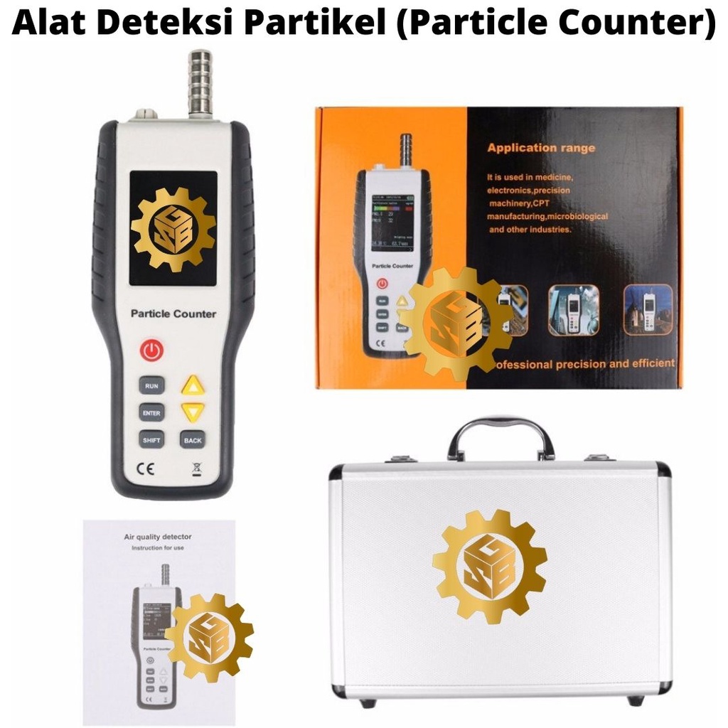 Jual Alat Uji Pendeteksi Partikel(Particle Counter) | Shopee Indonesia
