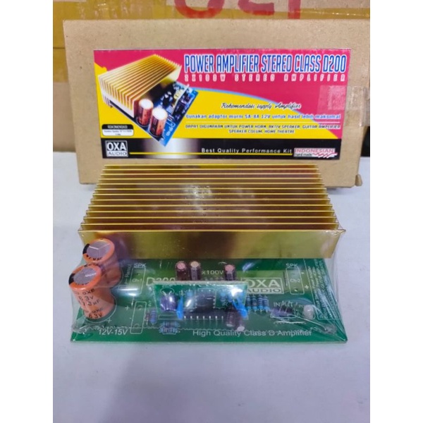 Jual Kit Power Amplifier Stereo Class D | Shopee Indonesia
