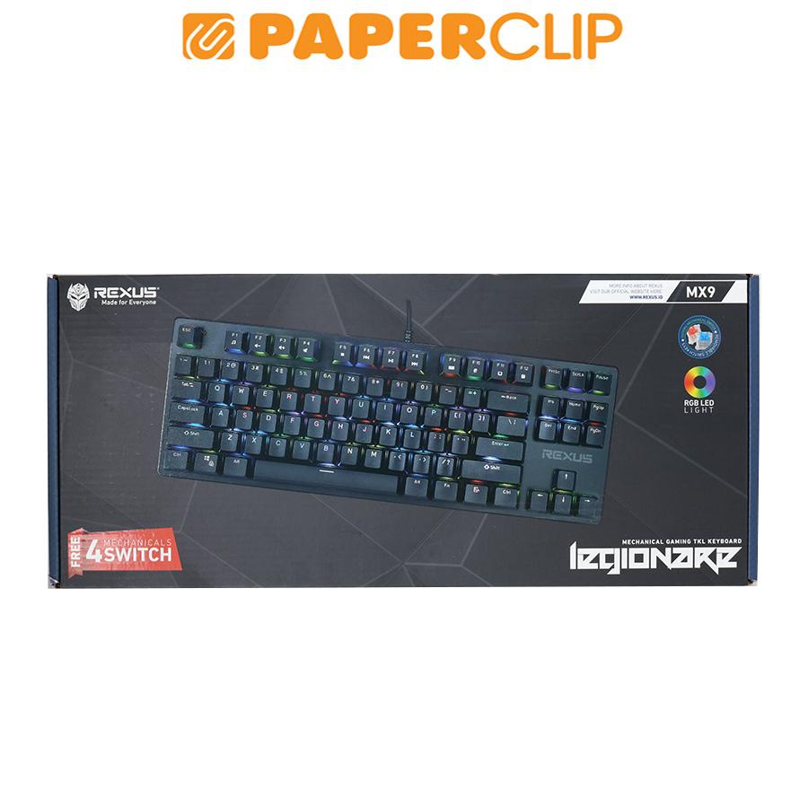 Jual KEYBOARD REXUS MX9 LEGIONARE TKL MECHANICAL GAMING | Shopee Indonesia