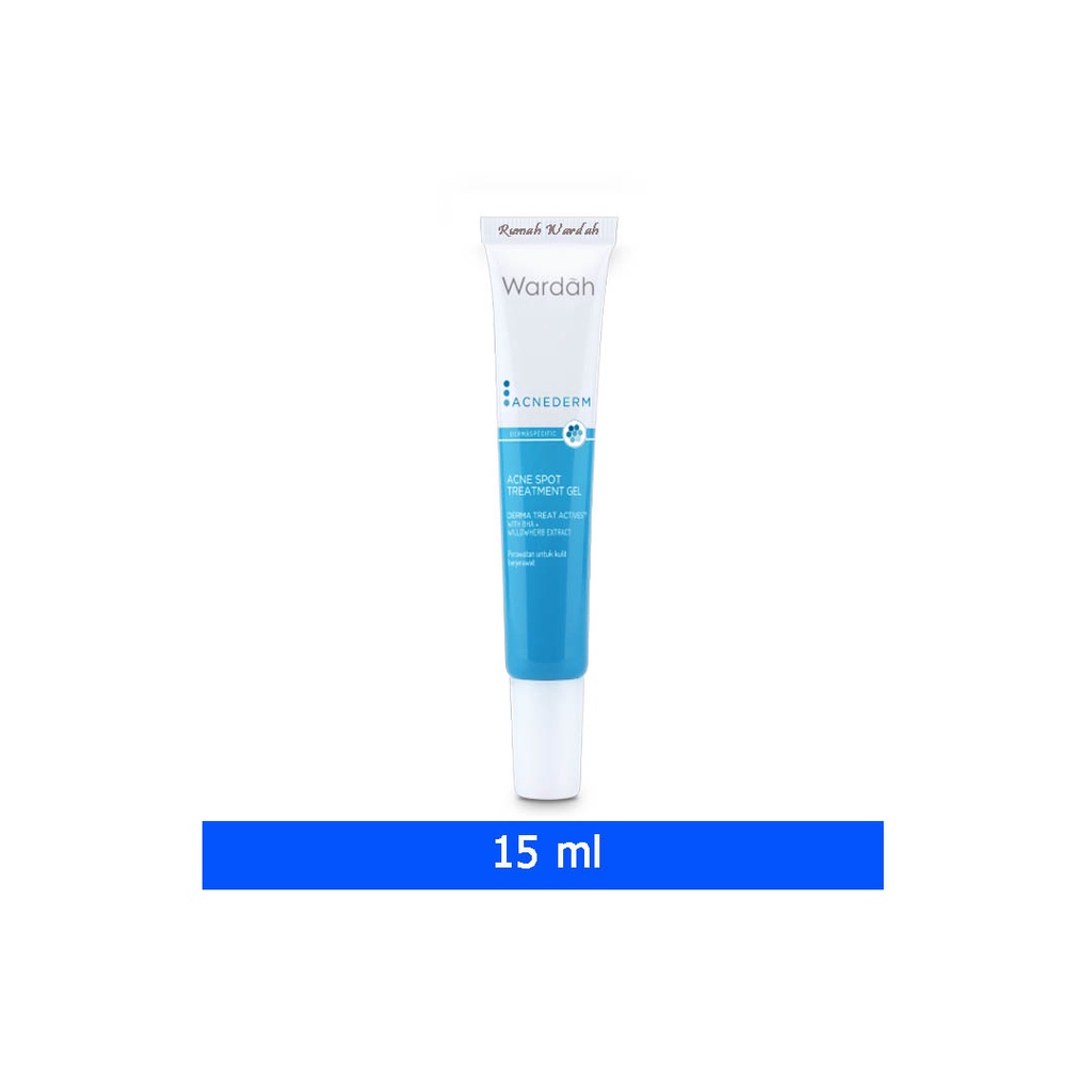Jual Wardah Acnederm Acne Spot Treatment Gel 15 ml | Shopee Indonesia