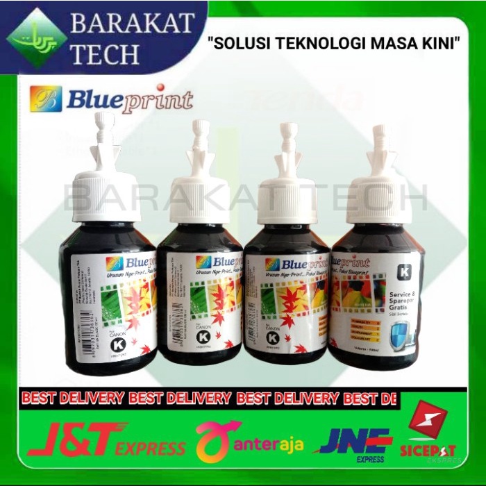 Jual Tinta Blue Print BluePrint Canon 100 ml Original - Biru | Shopee ...