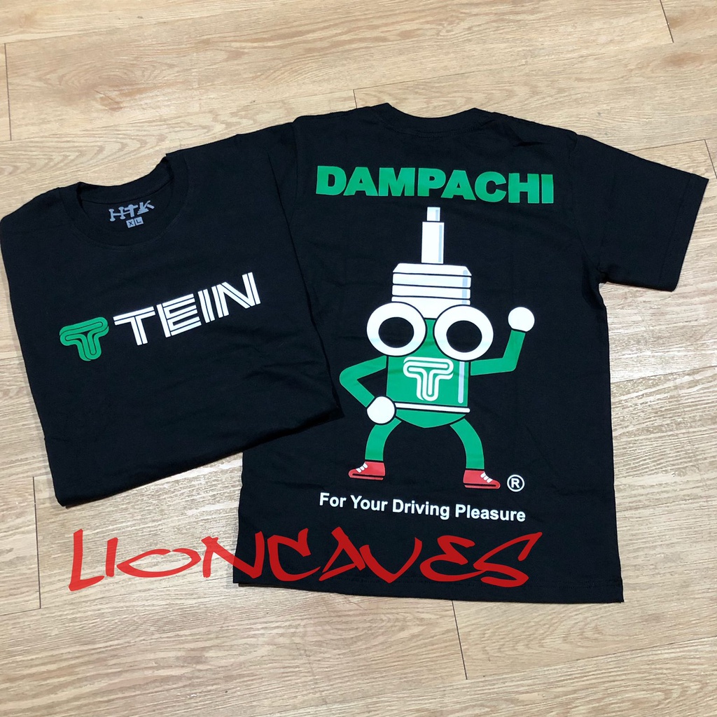 Jual Kaos Tein Dampachi T Shirt - Baju Otomotif Size L - Black | Shopee ...