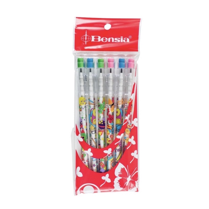 Jual bensia original pensil susun 6pc mix PAEP-F95 | Shopee Indonesia