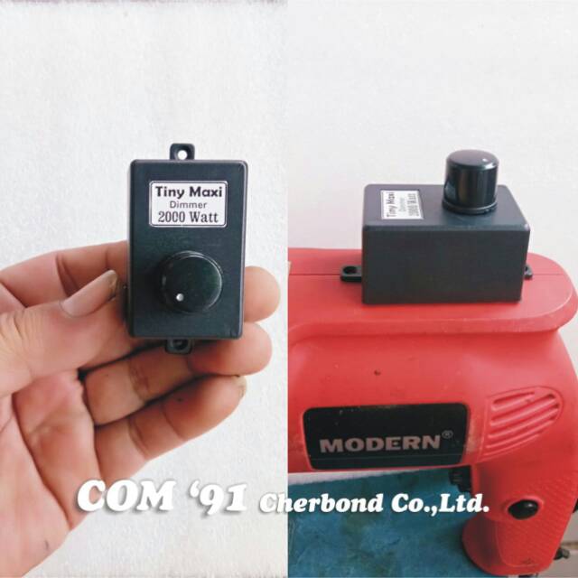 Jual Tiny Maxi SCR BTA 16 Dimmer 2000 W AC 220 Volt Pengatur Kecepatan ...