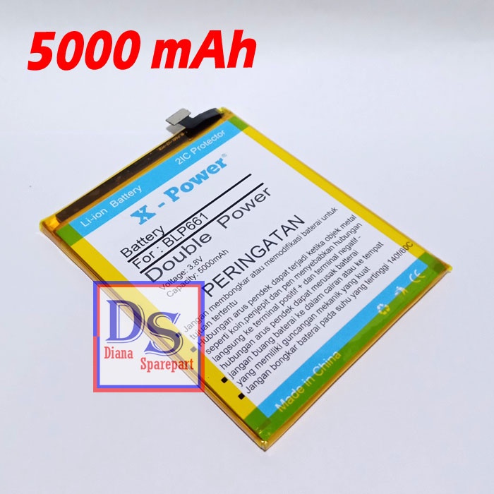 Jual Baterai Oppo F7 CPH1819 BLP661 Batu Batre Battery Tanam Double ...