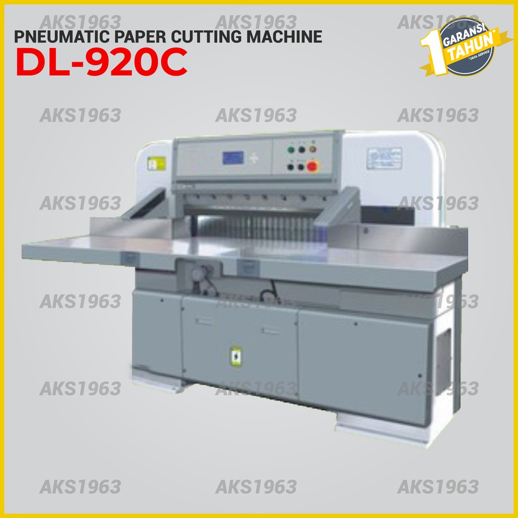 Jual Mesin Pemotong Potong Kertas Pneumatic Paper Cutting Machine 92 x ...