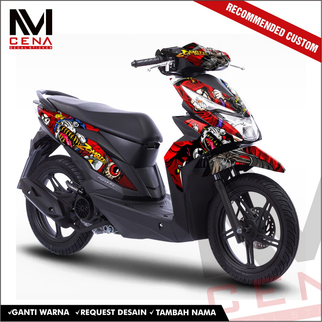 Jual Sticker decal all new beat esp full body, Sticker beat esp ...