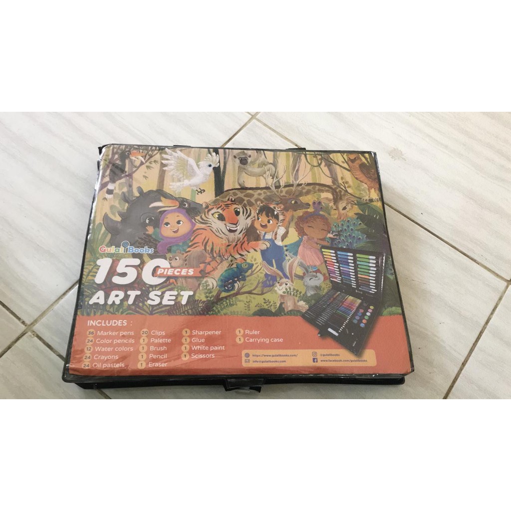 Jual Alat Mewarnai 150PCS ART SET | Shopee Indonesia