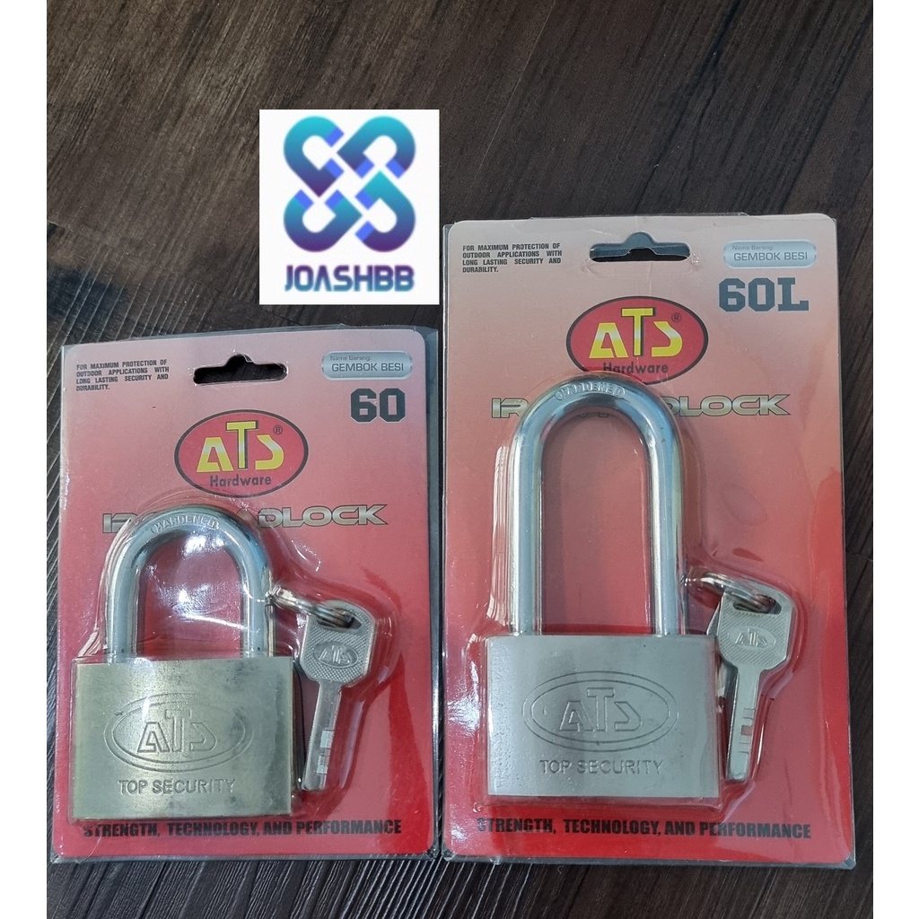Jual Gembok Putih ATS ANTI Rust Anti Maling Anti Cut / Gembok Rumah ...