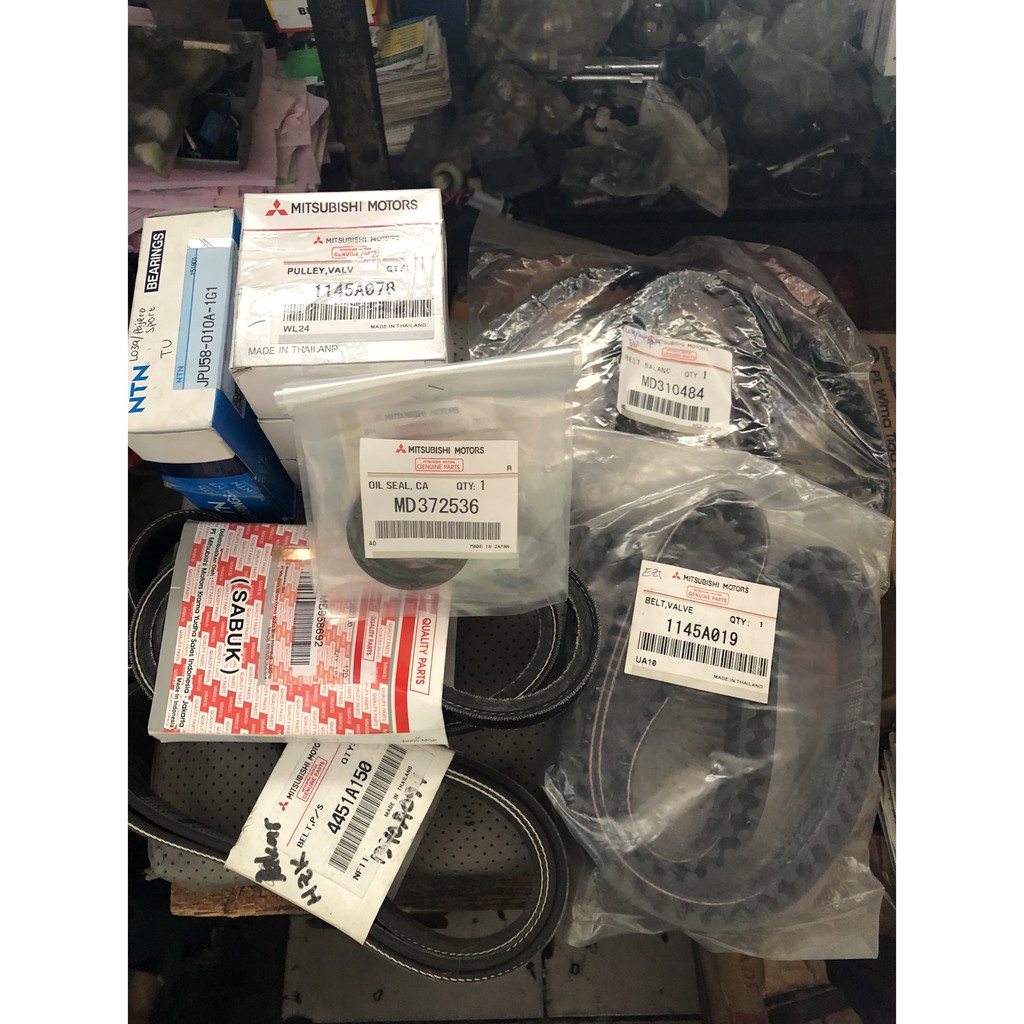 Jual Timing Belt Pajero Sport Dakkar set (1 Paket) | Shopee Indonesia