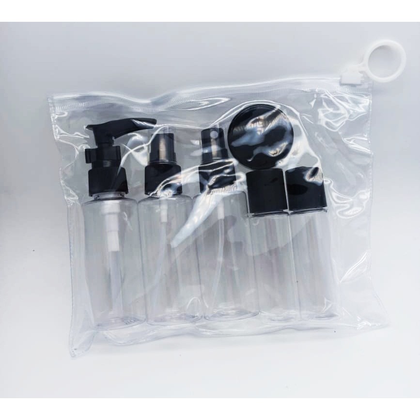 Jual Botol Sabun Kosong Spray Parfum Kosmetik Tempat Sabun Mini 6 in 1 ...