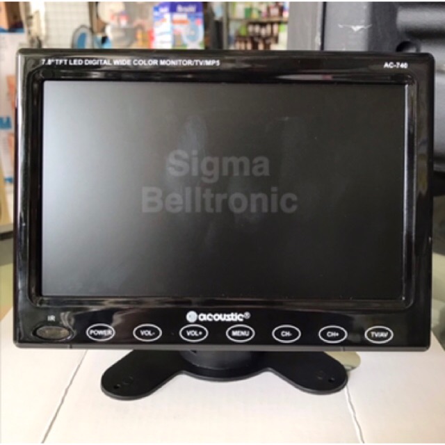 Jual TV monitor TFT LCD 7 inch Acoustic USB/SD/MMC | Shopee Indonesia