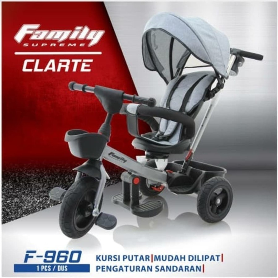 Jual SEPEDA RODA TIGA 3 FAMILY SUPREME F-960 PREMIUM | Shopee Indonesia