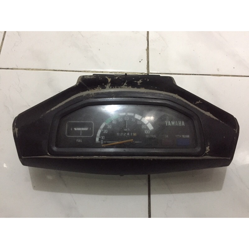 Jual Speedometer Spedo Kilometer Yamaha V80 Robot Super Deluxe Original ...