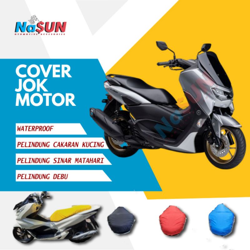 Jual cover jok motor sarung jok motor Nmax PCX Lexi freego aerox ADV ...