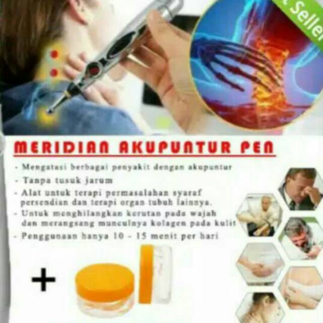 Jual Alat Pen Therapy Pijat Refleksi Akupuntur/ Meredian Akupuntur Pen ...