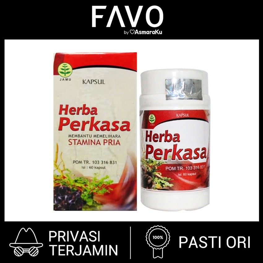 Jual Obat Herbal Stamina Pria Herba Perkasa - 60 Kapsul | Shopee Indonesia